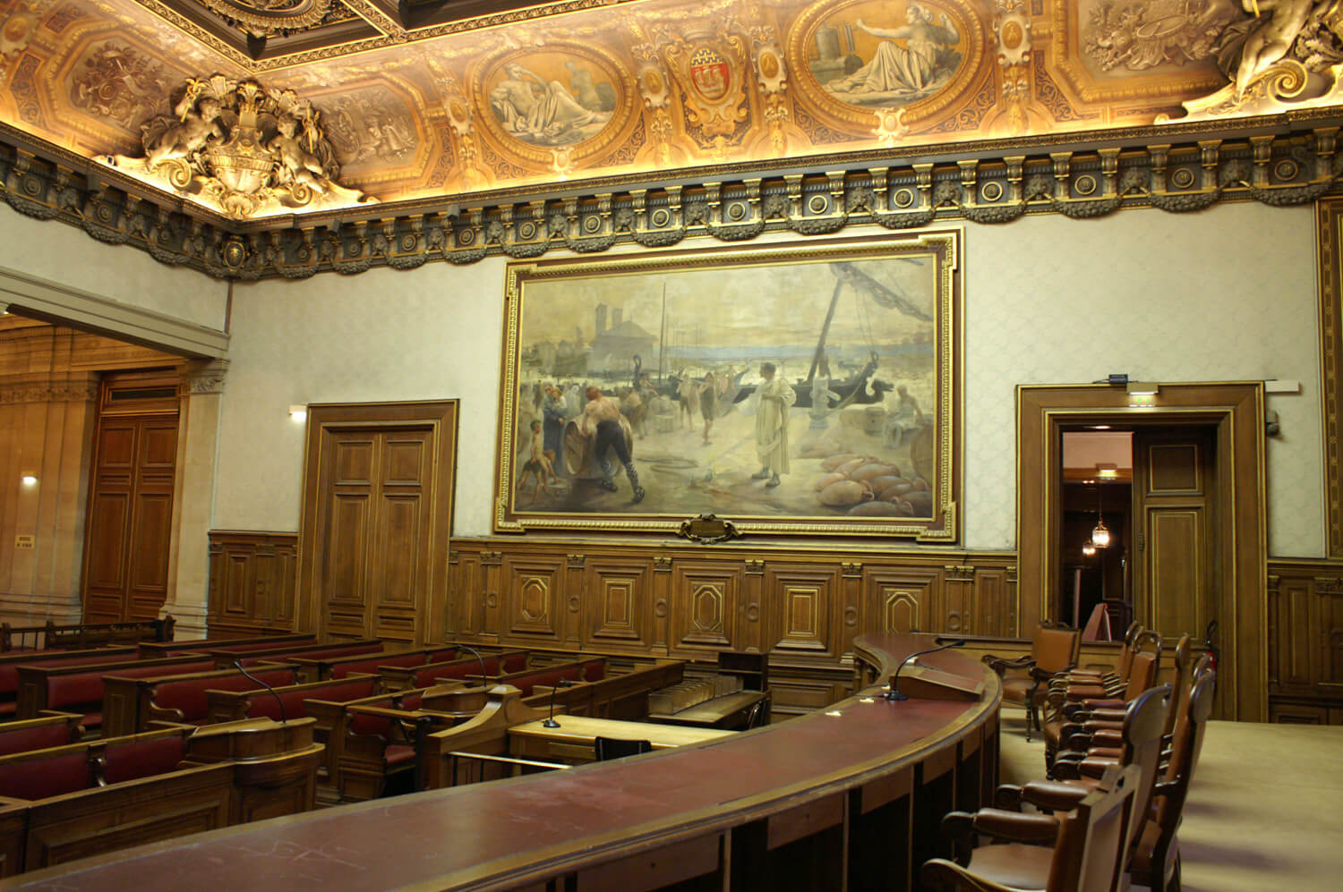 Visite commentée du tribunal de commerce de Paris - Profil Public